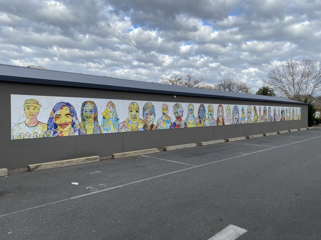 Heaps Decent | No Borders in Our Sky – interactive public mural